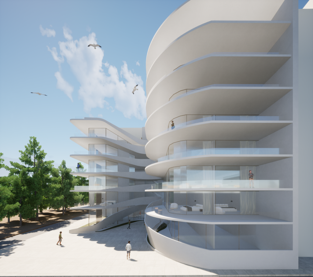 Perazica Hotel Budva, Montenegro - Mykonos Architects